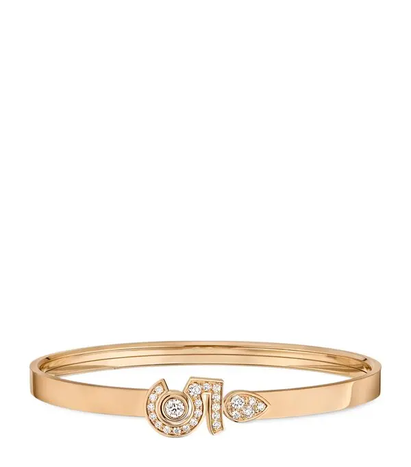 Chanel Eternal N°5 Diamond Bangle - Beige