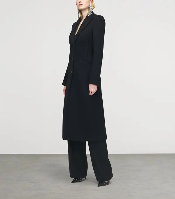 Alexander McQueen Wool Single-breasted Coat