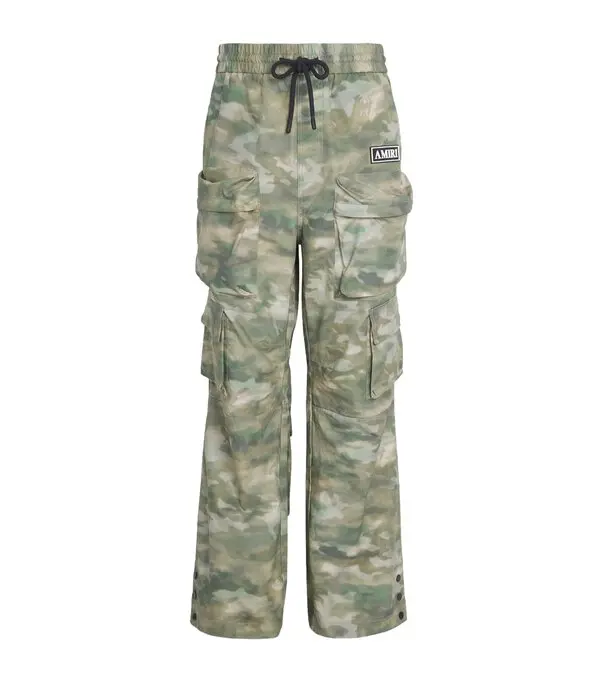 Amiri Cotton Camo Cargo Trousers