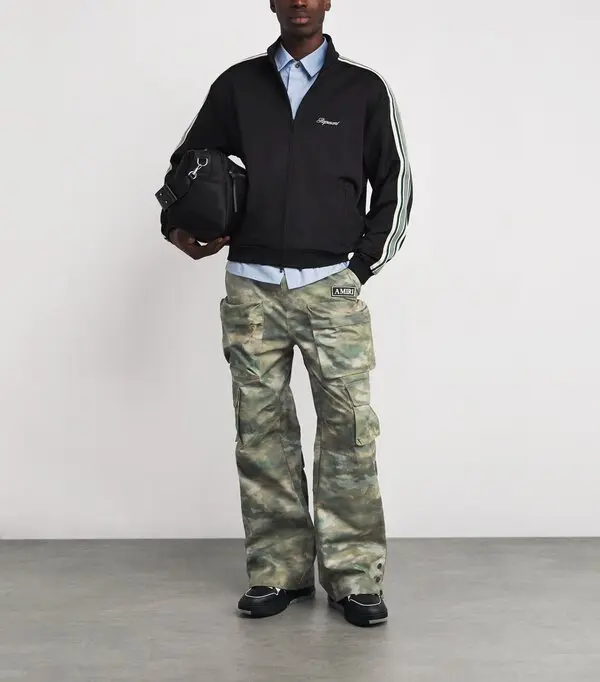 Amiri Cotton Camo Cargo Trousers