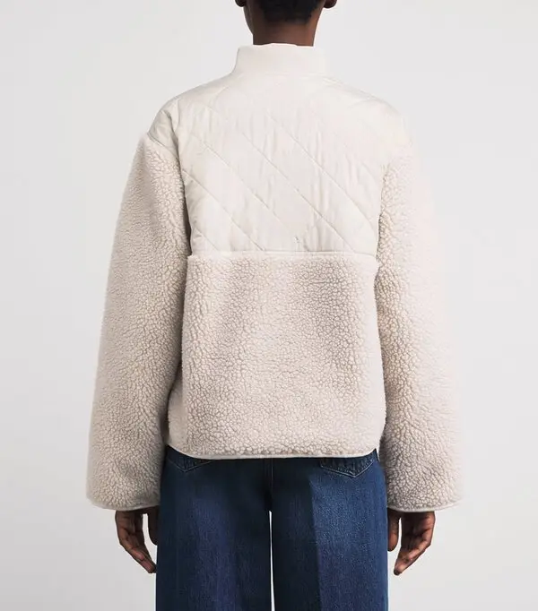 Barbour Wetherby Fleece Jacket - Beige