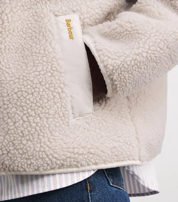 Barbour Wetherby Fleece Jacket - Beige