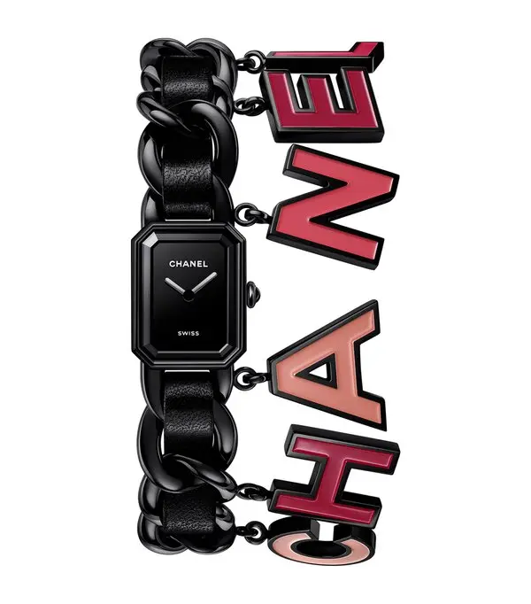 Chanel Première Charms Blush Watch - Black