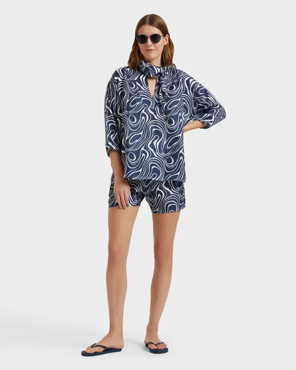 Vilebrequin Printed Silk Shirt