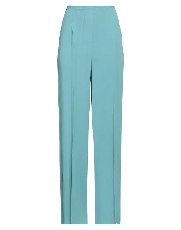 JUCCA Wide-leg Crepe Pants - Blue