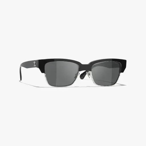 Chanel Cat Eye Sunglasses - Black