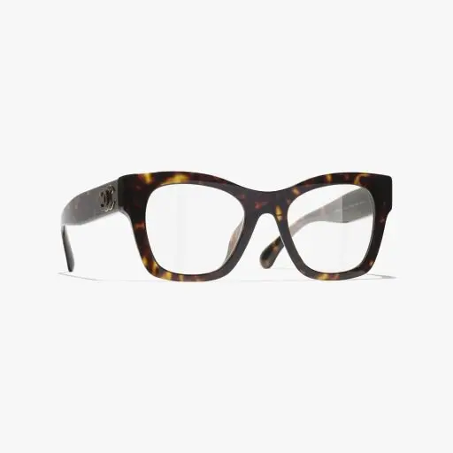 Chanel Butterfly Eyeglasses - Tortoise