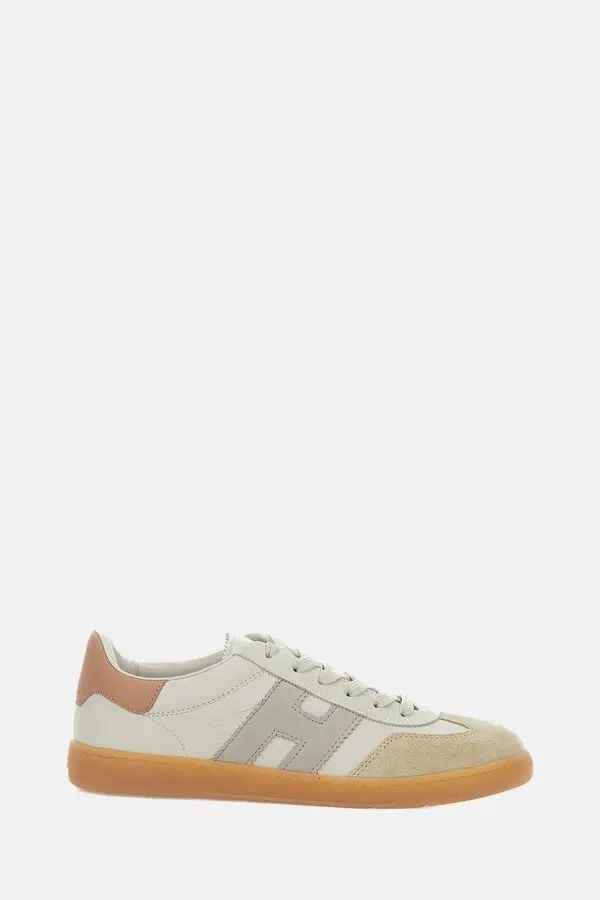 Hogan Cool Laced Sneakers - Beige