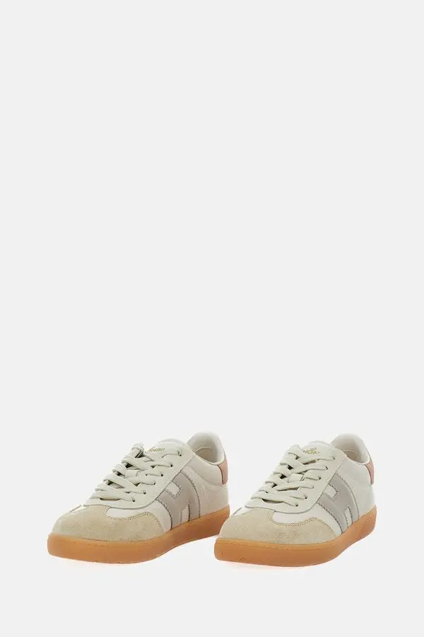 Hogan Cool Laced Sneakers - Beige