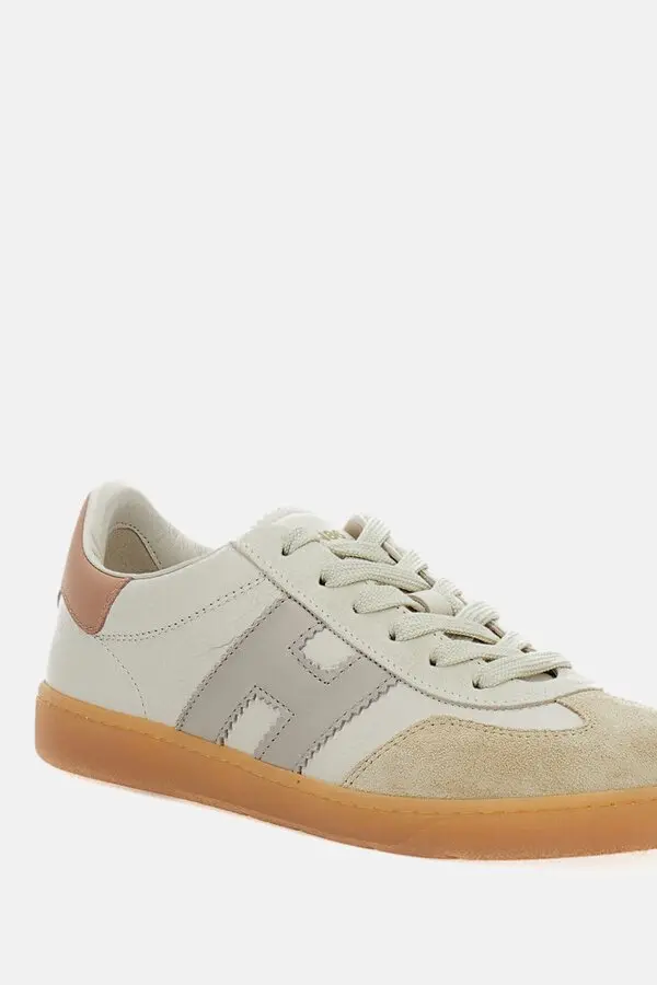 Hogan Cool Laced Sneakers - Beige