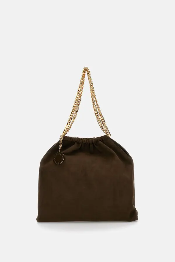Stella McCartney Falabella Medium Tote With Suede Drawstring