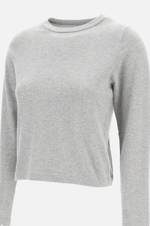 Extreme Cashmere Cashmere Blend Top - Grey