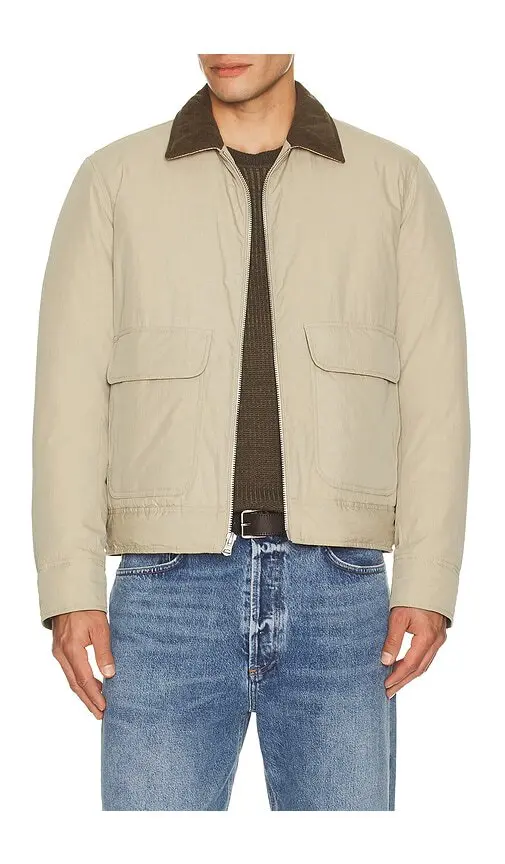 Rag & Bone Derrick Filled Jacket - Cream