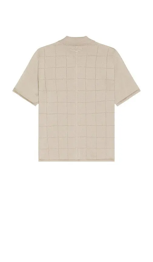 Rag & Bone Window Pane Dalton Knitted Shirt In . Also - Brown