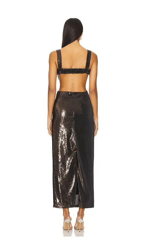 KATE BARTON Hazel Cut-out Maxi Dress