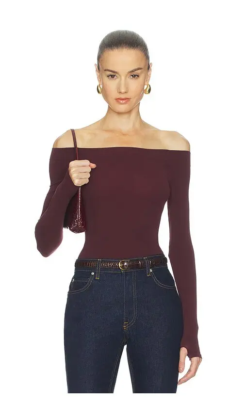 Commando Ballet Off-shoulder Bodysuit