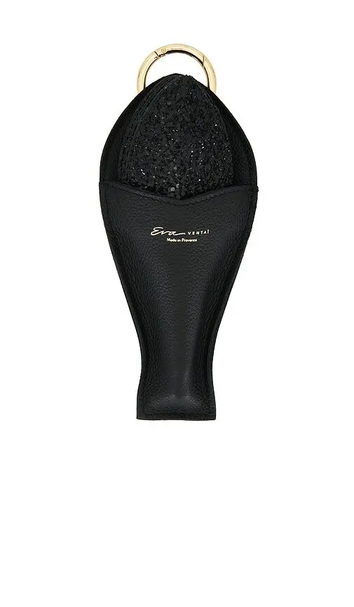 EVA VENTAI Mini Palmette Glitter Fan