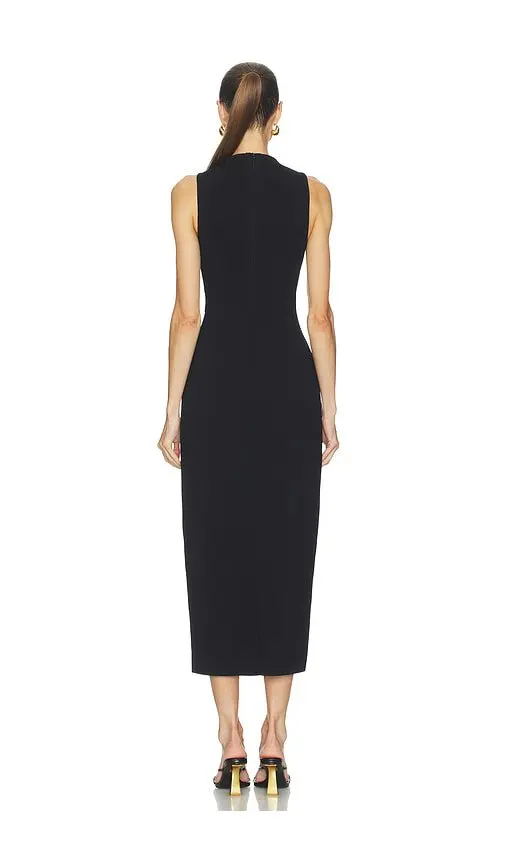 Cult Gaia Baylee Knit Jersey Dress - Black