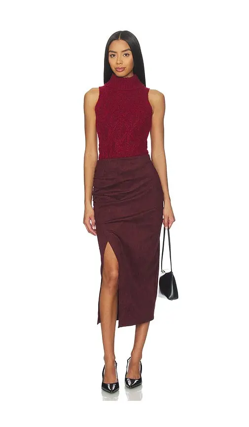 Heartloom Elise Sleeveless Turtleneck Top