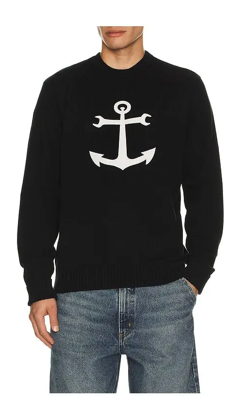 DARK SEAS Spanner Graphic Knit Sweater