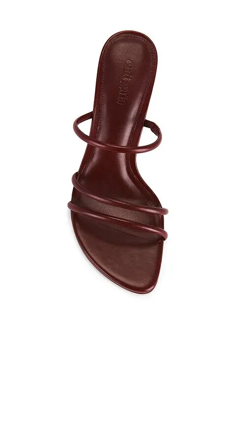 Cult Gaia Grape Heeled Sandals