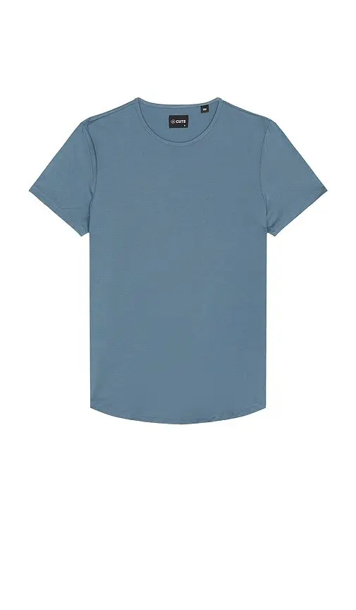 CUTS Ao Curve Hem Tee In . Also - Blue