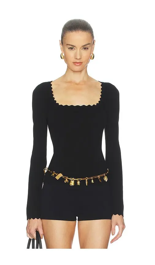 Cult Gaia Jean Top