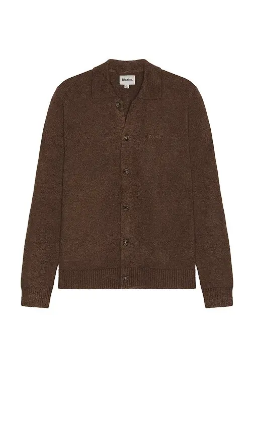 RHYTHM Mohair Button Up Knit Cardigan