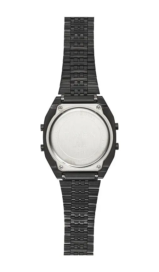 TIMEX T80 36mm Stainless Steel Digital Watch