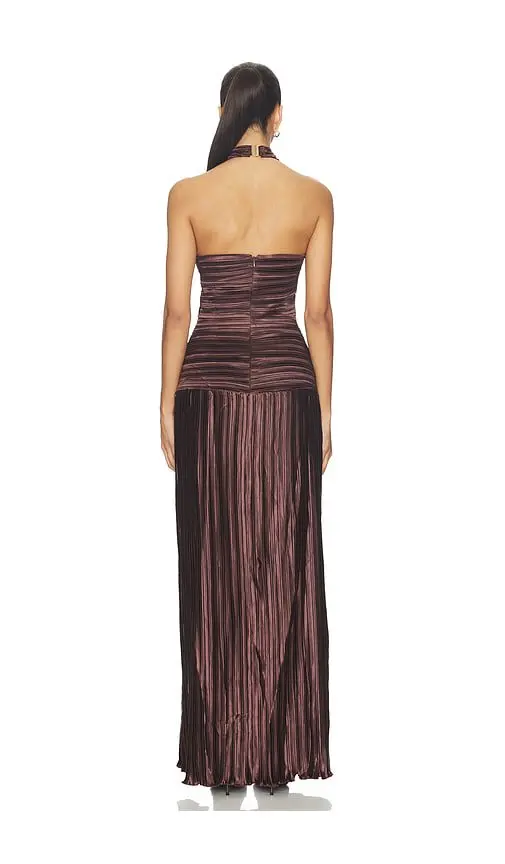 SONYA MODA Ariana Plisse Dress