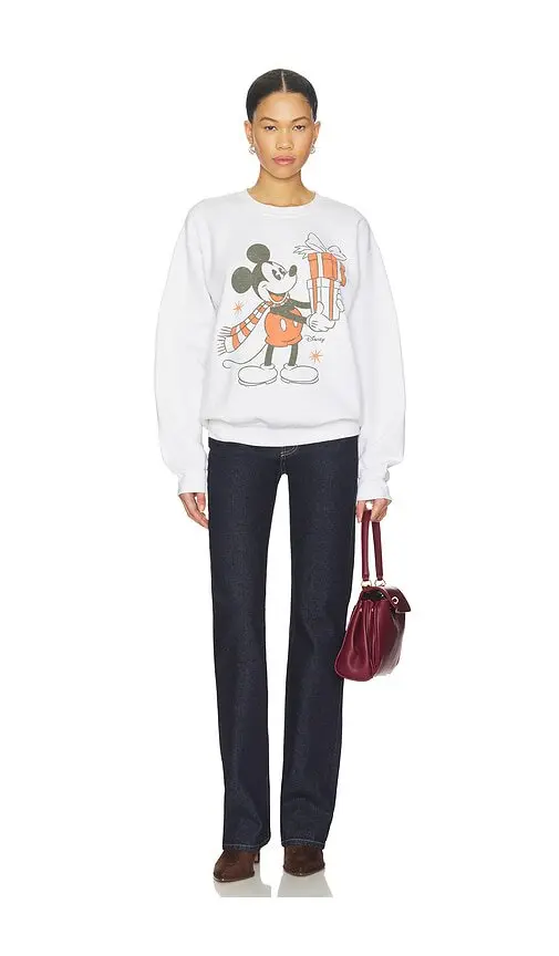 Junk Food Mickey Presents Sweatshirt