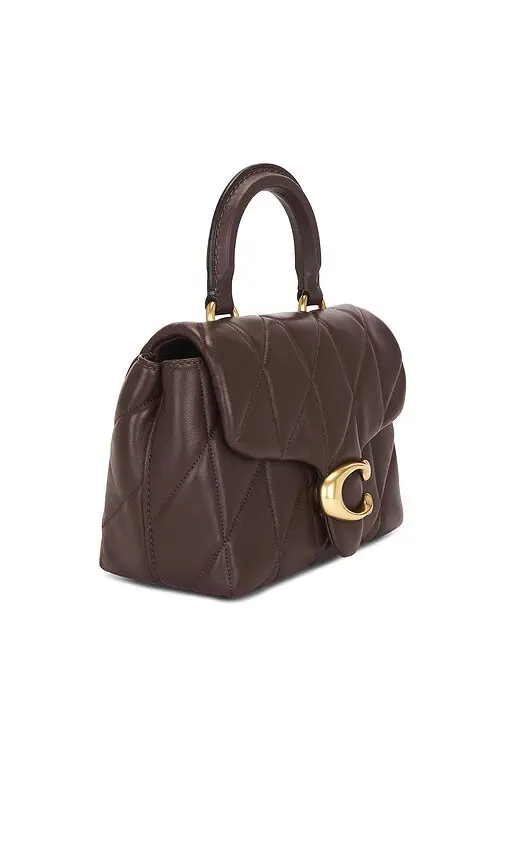 COACH Quilted Tabby Top Handle Bag