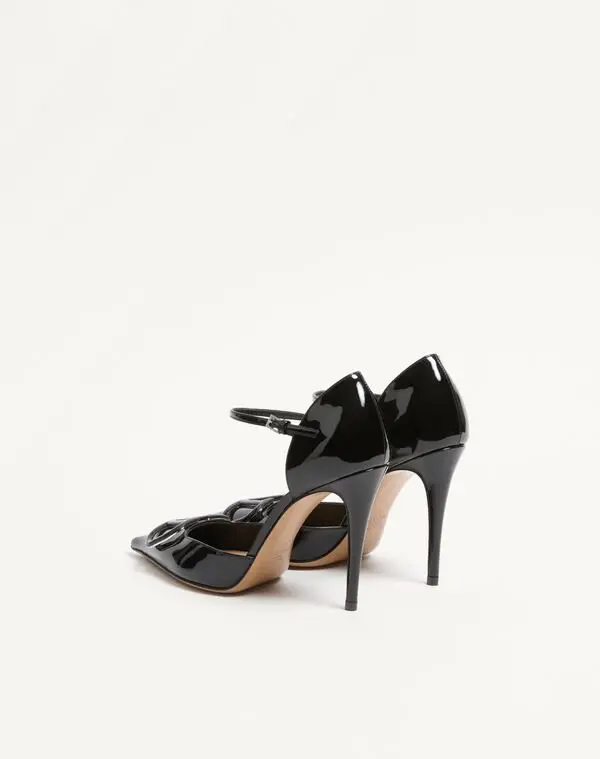 Valentino Garavani Vlogo Signature D'orsay 100mm Pumps - Black