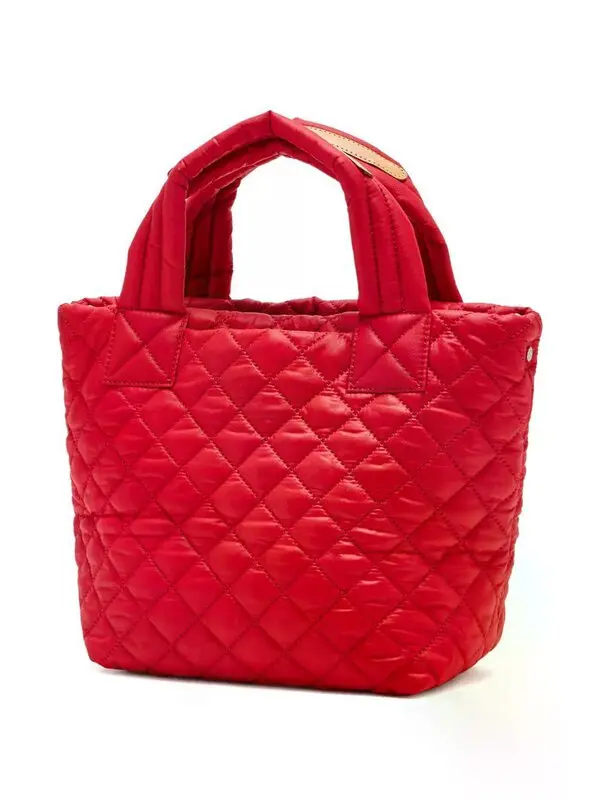 Mz Wallace Mini Metro Deluxe Quilted Tote - Red