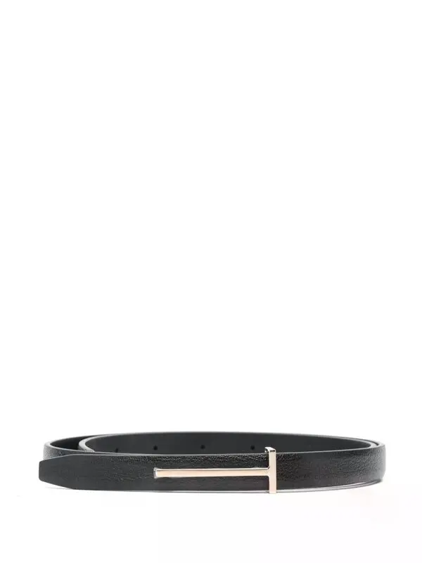 TOM FORD T-bar Belt - Black