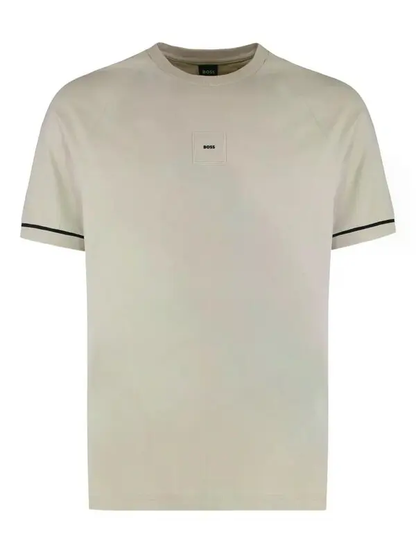 BOSS Crew-neck T-shirt - Neutrals