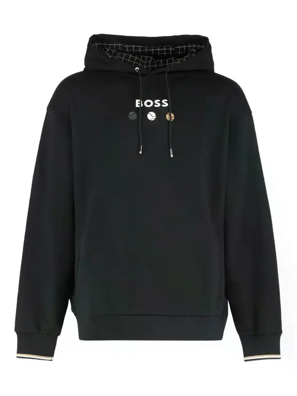 BOSS Hoodie With Logo Lettering