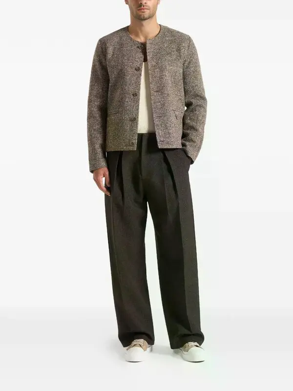 Manière De Voir Maniere De Voir Lior Box Pleat Wide Leg Trousers
