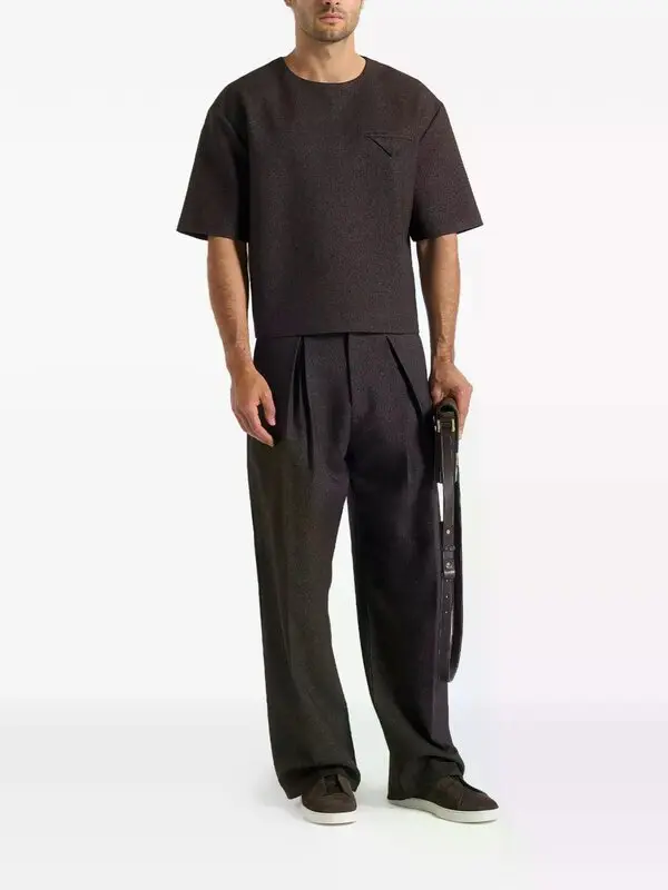 Manière De Voir Maniere De Voir Lior Box Pleat Wide Leg Trousers