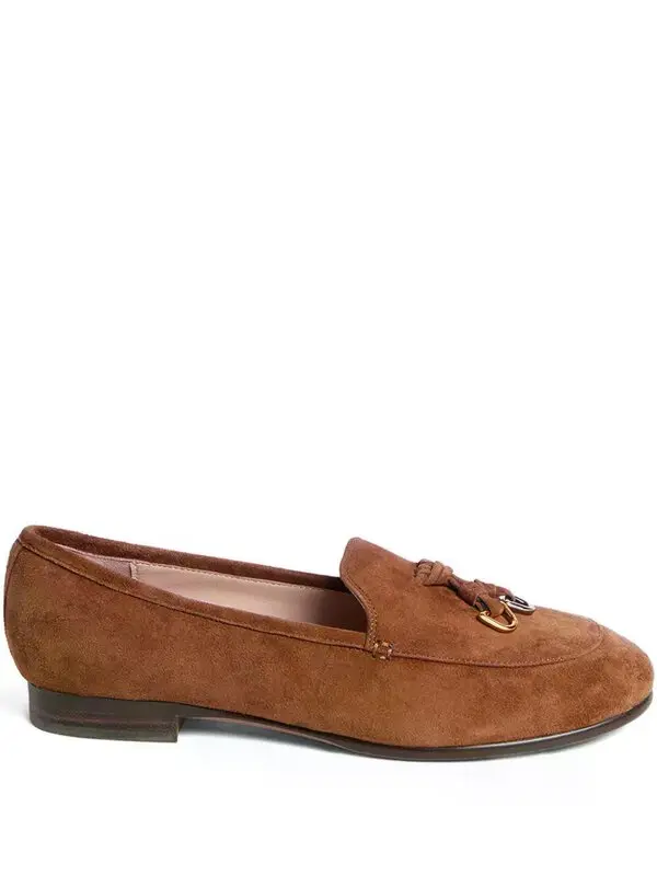 COCCINELLE Tassel-detail Loafers - Brown