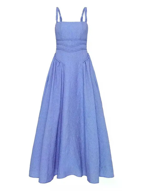Rachel Gilbert Sophia Textured Dress - Blue