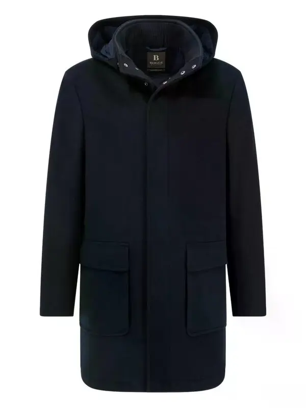 Boggi Milano Hooded Padded Parka