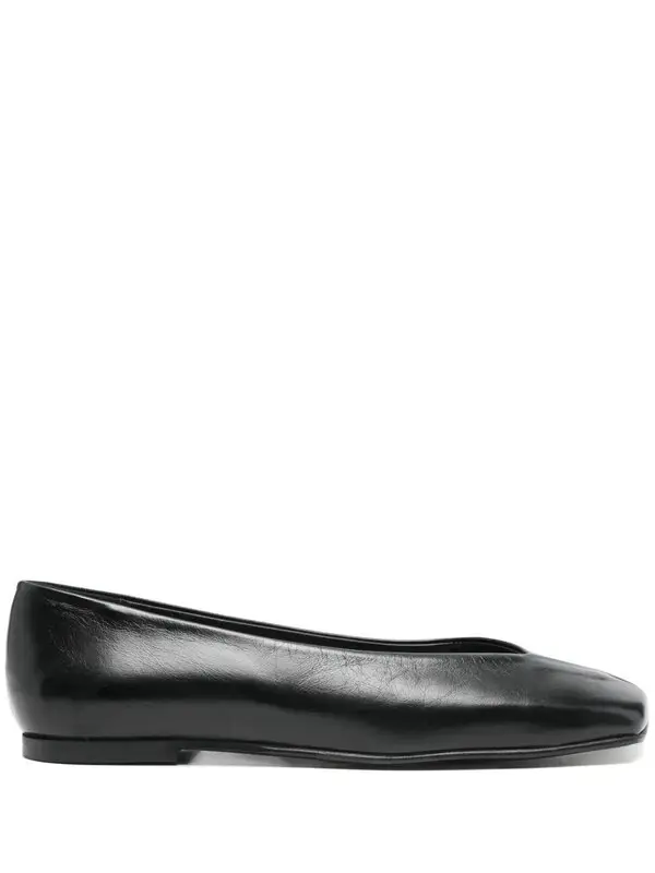 ALOHAS Leather Flat Sandals