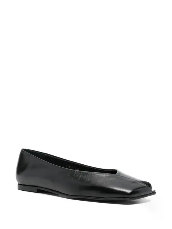 ALOHAS Leather Flat Sandals