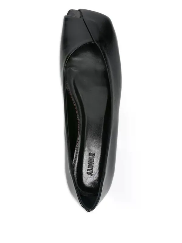 ALOHAS Leather Flat Sandals