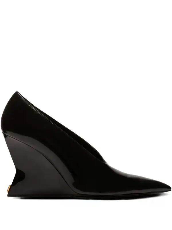 Balmain 95mm Pointed-toe Pumps - Black