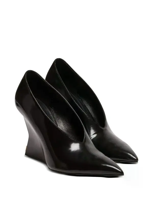 Balmain 95mm Pointed-toe Pumps - Black