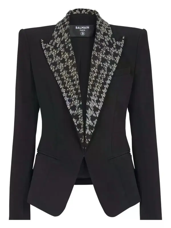 Balmain Embroidered Button Detailed Blazer
