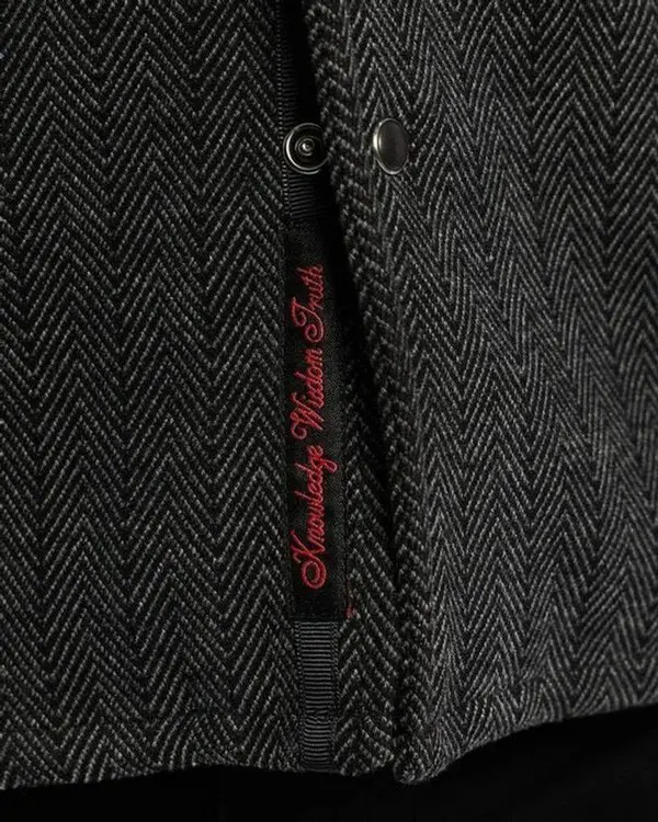 Robert Graham Apos;s Wylie Herringbone Knit Snap-front Shirt