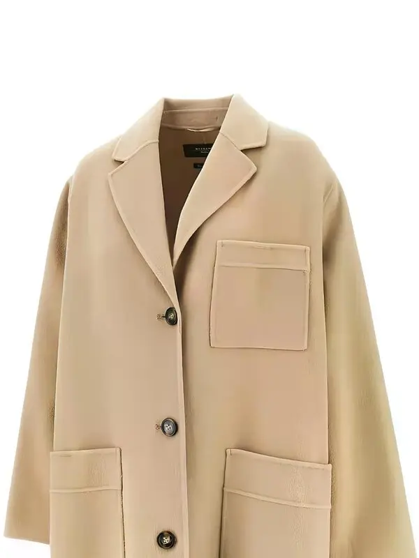 Max Mara Button-fastening Parka Coat